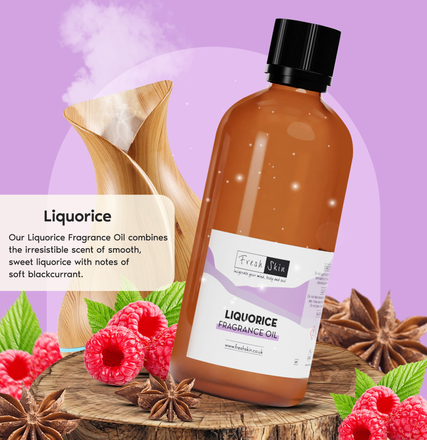 Liquorice Fragrance Oil - Freshskin Beauty