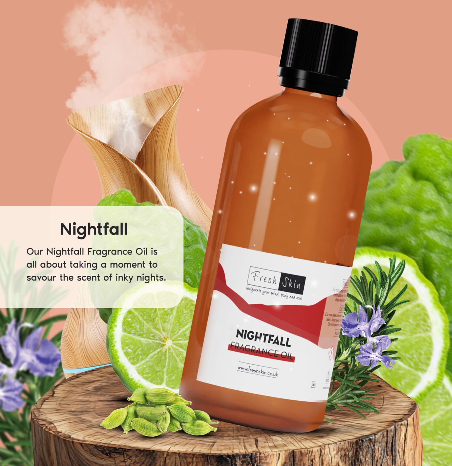 Nightfall Fragrance Oil - Freshskin Beauty