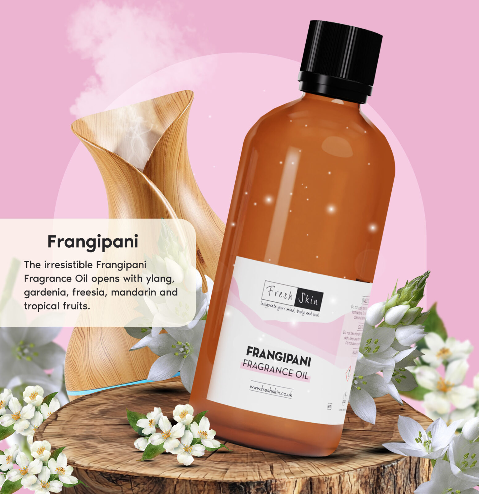 Frangipani Fragrance Oil - Freshskin Beauty